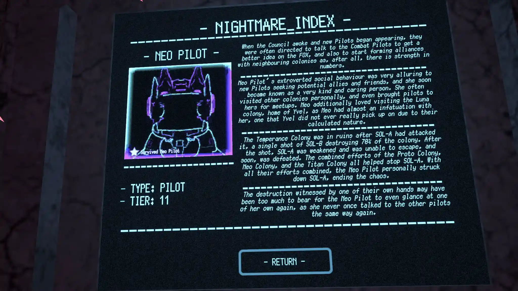 Neo Pilot - Terrors Of Nowhere情報wiki Wiki*